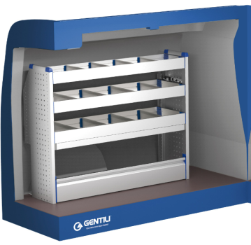 Gentili Infinity Fahrzeugeinrichtung aus Aluminium für Transporter ...