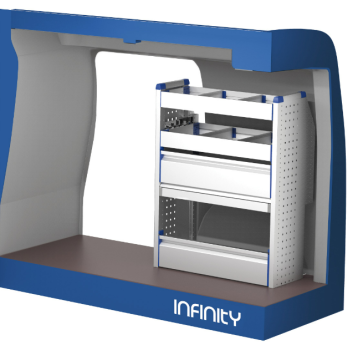 Gentili Infinity Fahrzeugeinrichtung aus Aluminium für Transporter ...
