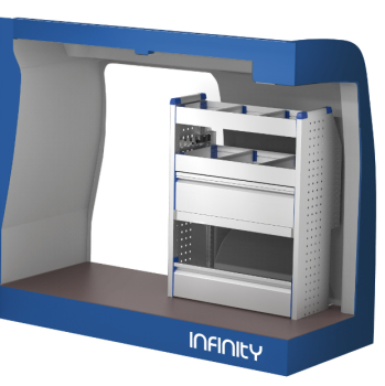 Gentili Infinity Fahrzeugeinrichtung aus Aluminium für Transporter - MP ...