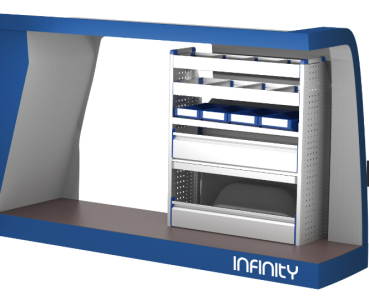 Gentili Infinity Fahrzeugeinrichtung aus Aluminium für Transporter ...