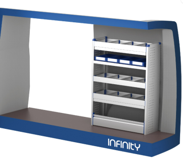 Gentili Infinity Fahrzeugeinrichtung aus Aluminium für Transporter ...