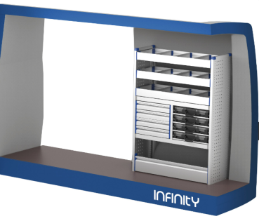 Gentili Infinity Fahrzeugeinrichtung aus Aluminium für Transporter ...