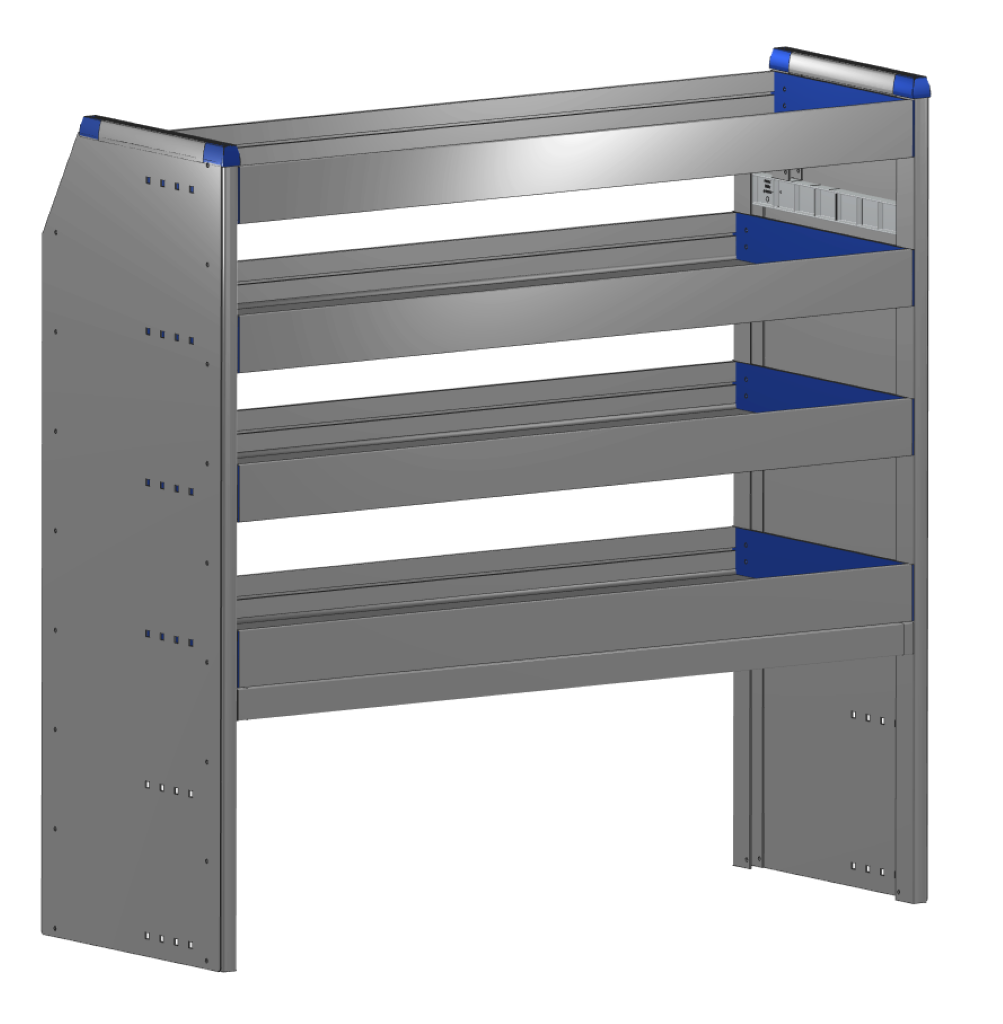 Gentili Infinity Fahrzeugeinrichtung aus Aluminium für Transporter - MP ...
