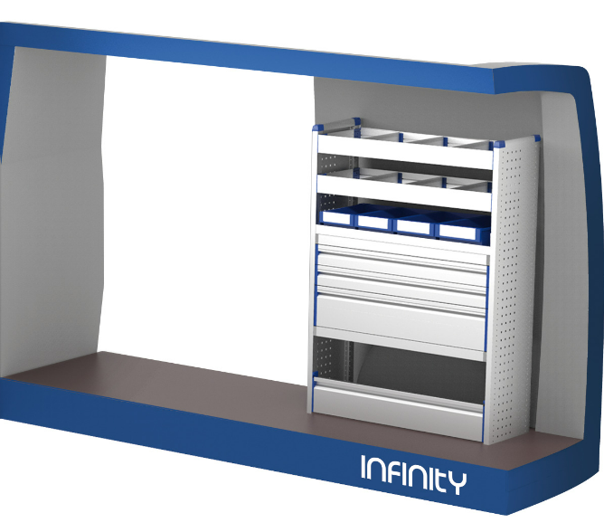 Gentili Infinity Fahrzeugeinrichtung aus Aluminium für Transporter - MP ...