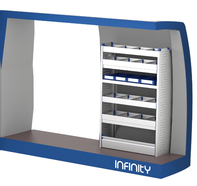 Gentili Infinity Fahrzeugeinrichtung aus Aluminium für Transporter ...