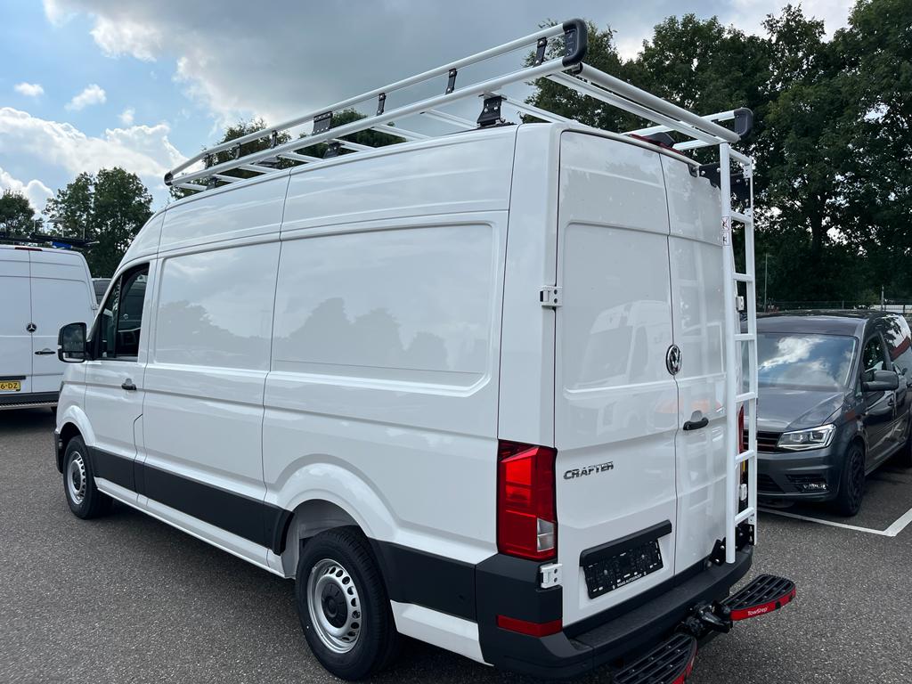 Heckleiter für VW Crafter aus Aluminium von Prime Design - Ihr ...