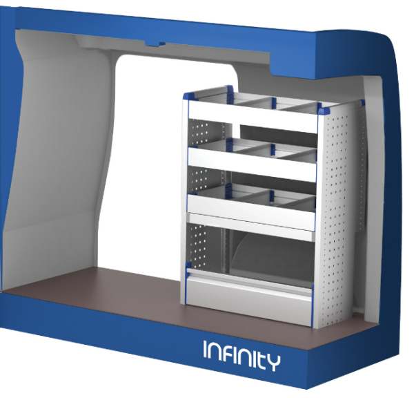 Gentili Infinity Fahrzeugeinrichtung aus Aluminium für Transporter ...